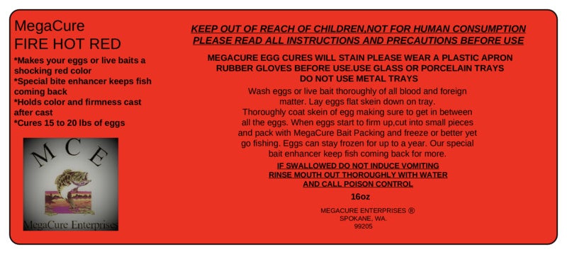 MegaCure Live Bait Cure | MegaCure Enterprises